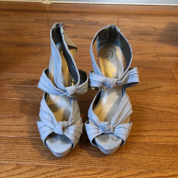 Privledged | Shoes | Gray Heels | Poshmark